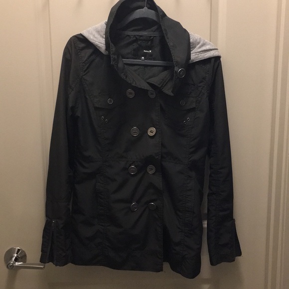Hurley | Jackets & Coats | Hurley Jacket With Hood | Poshmark